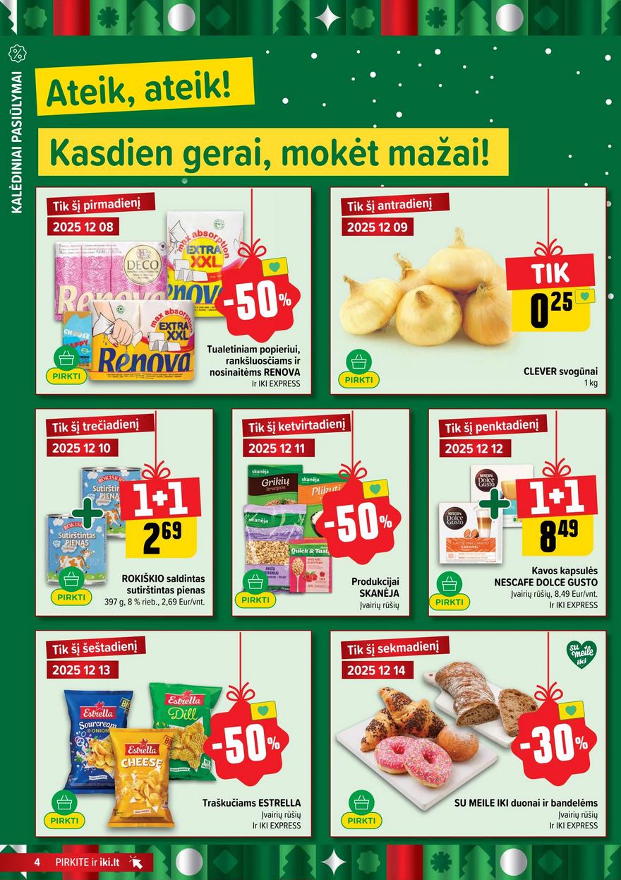 Naujausias Iki leidinys Nr 50 ir kitos akcijos vienoje vietoje (galioja ...