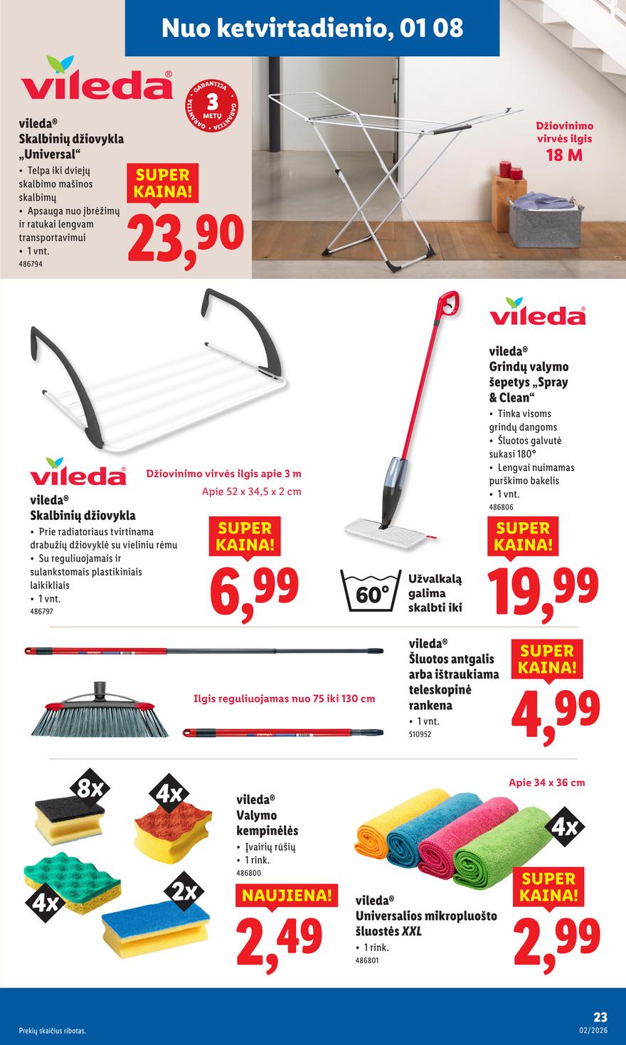 Naujausias Lidl buities prekių leidinys ir kitos akcijos vienoje ...