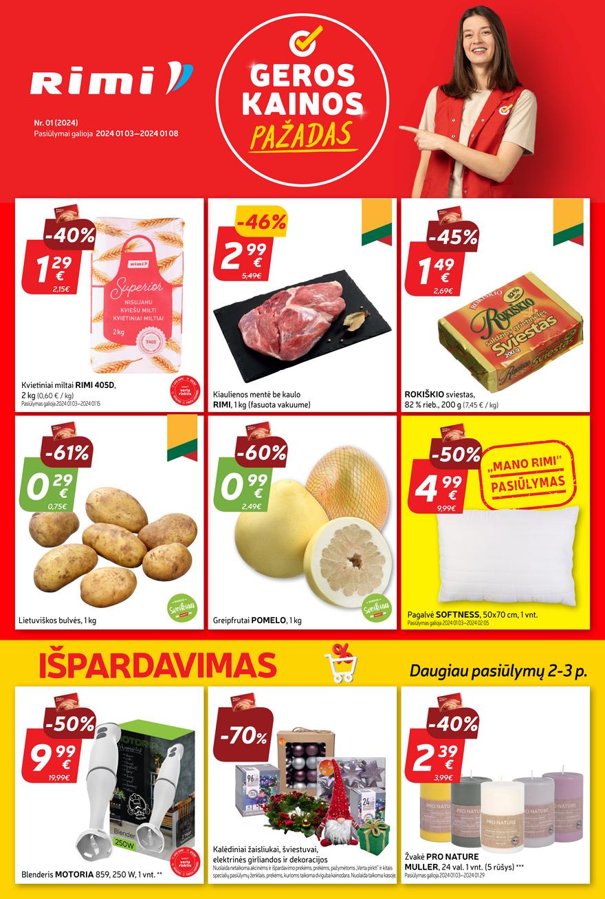 Naujausias Rimi leidinys Nr 1 ir kitos akcijos vienoje vietoje (galioja ...