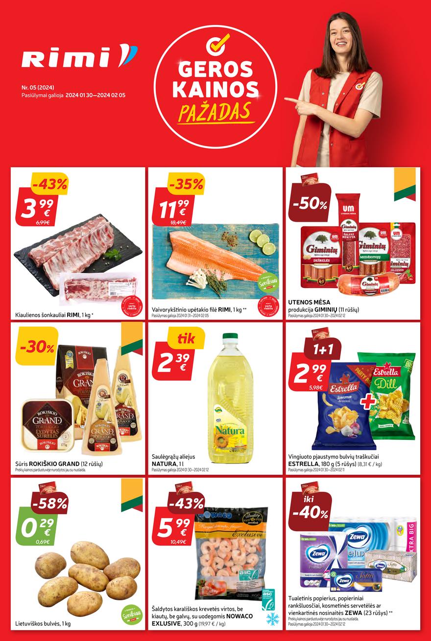Naujausias Rimi leidinys Nr 5 ir kitos akcijos vienoje vietoje (galioja ...