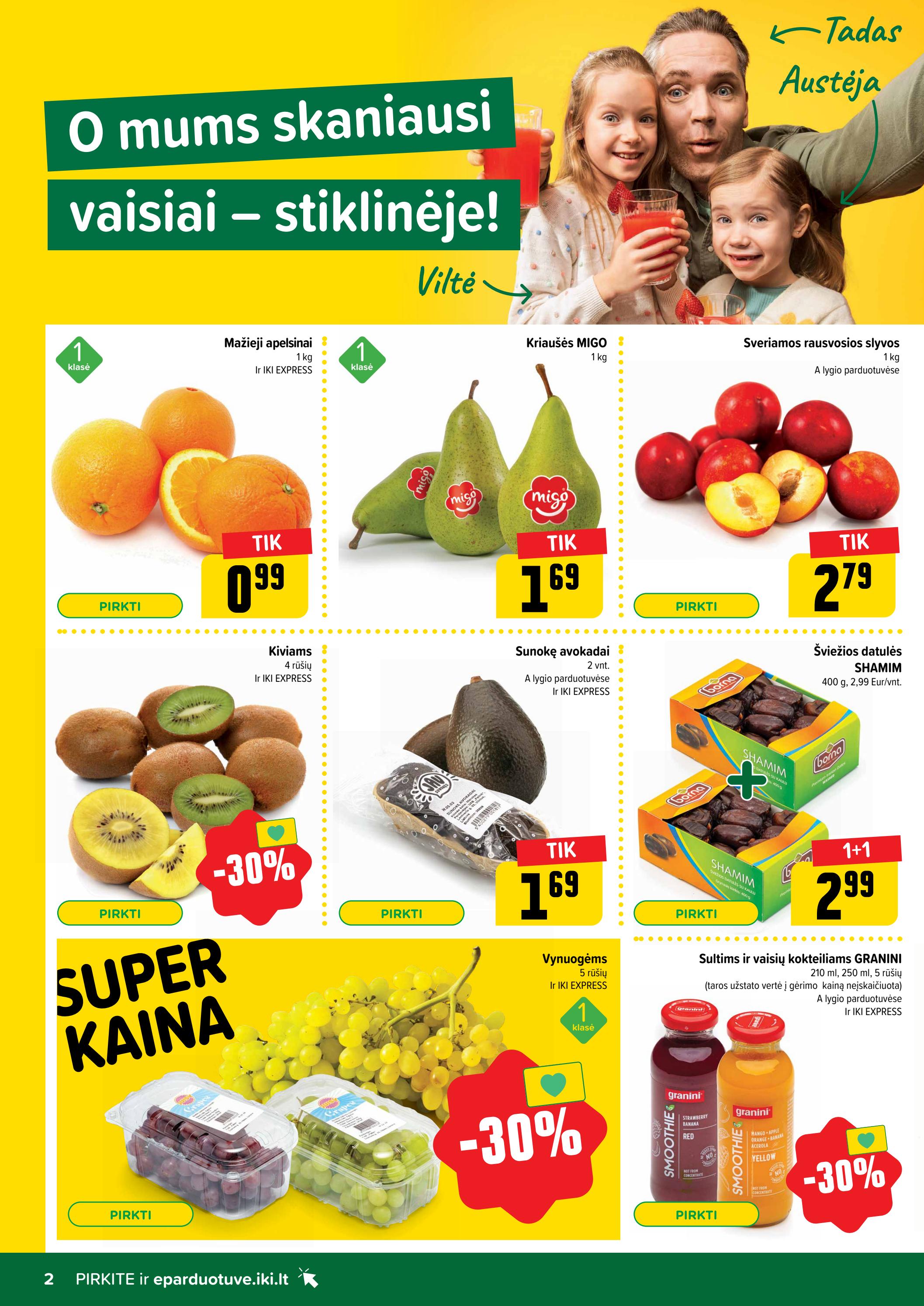 Naujas IKI savaitinis leidinys ir kitos akcijos vienoje vietoje ...